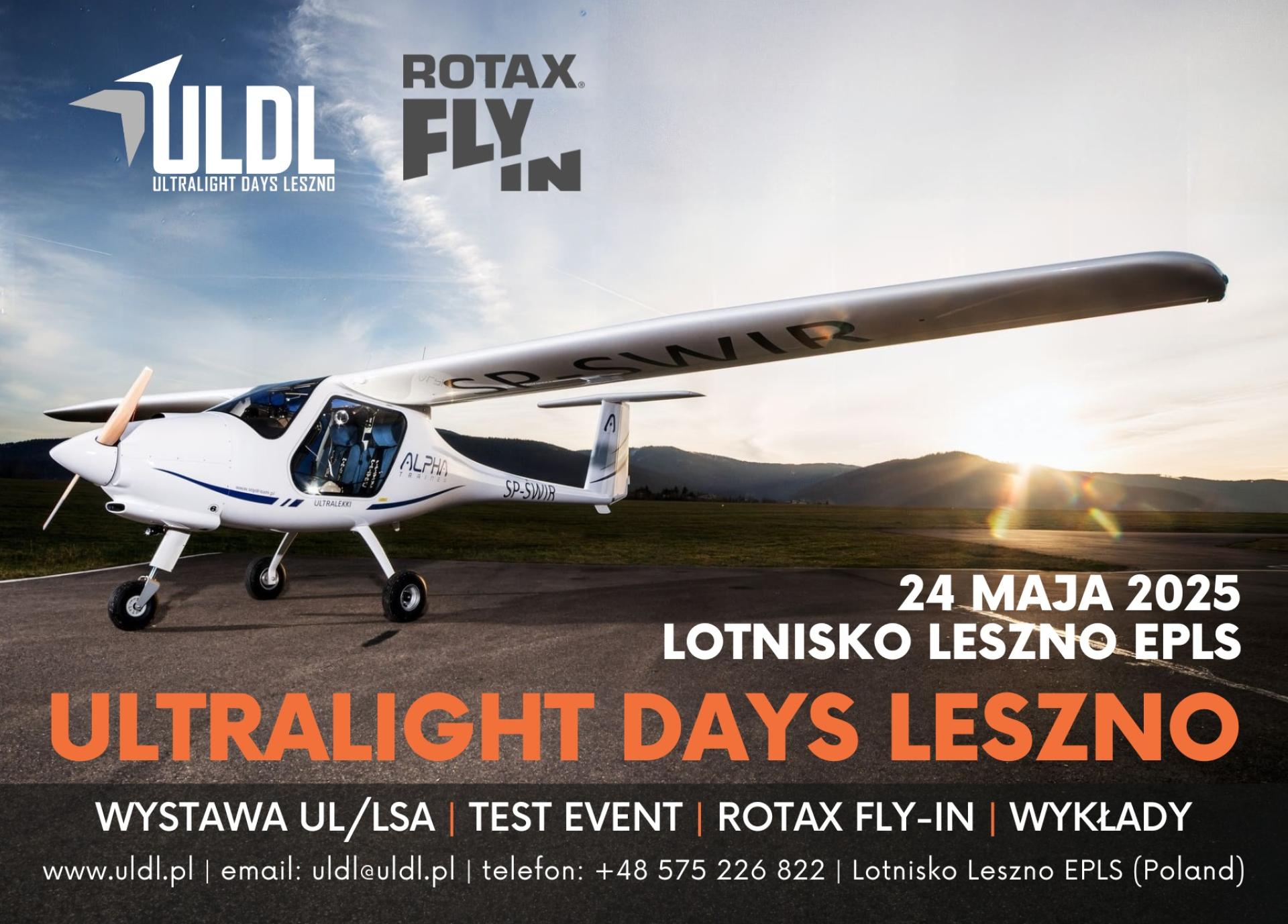 ULDL Ultralight Days Leszno 2025 coraz bliżej | dlapilota.pl